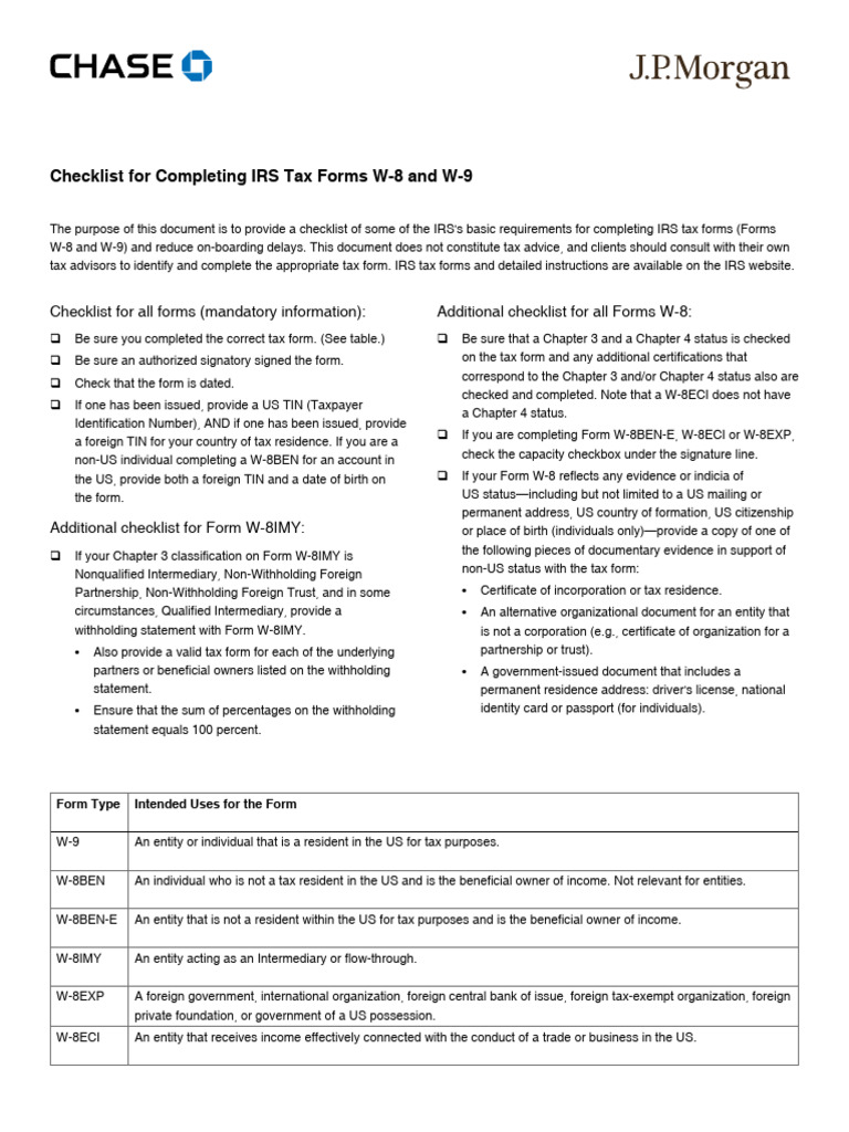 Useful Information To Assist in Completion of IRS Tax Forms | PDF | Irs ...