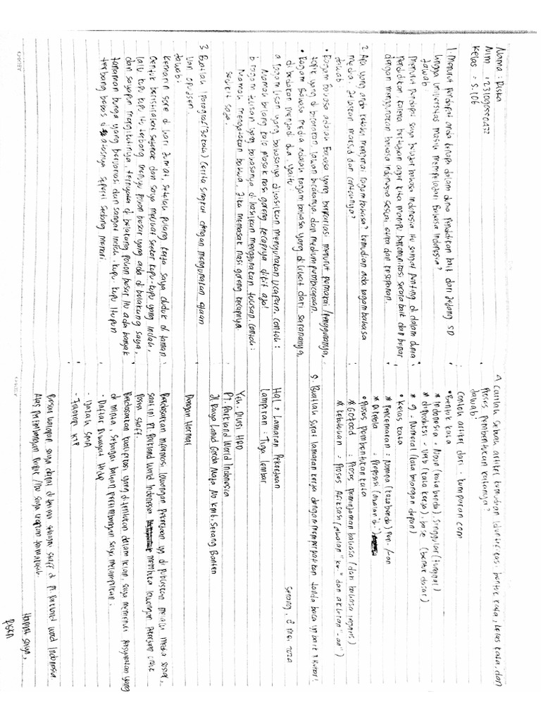 UTS B. Indonesia | PDF