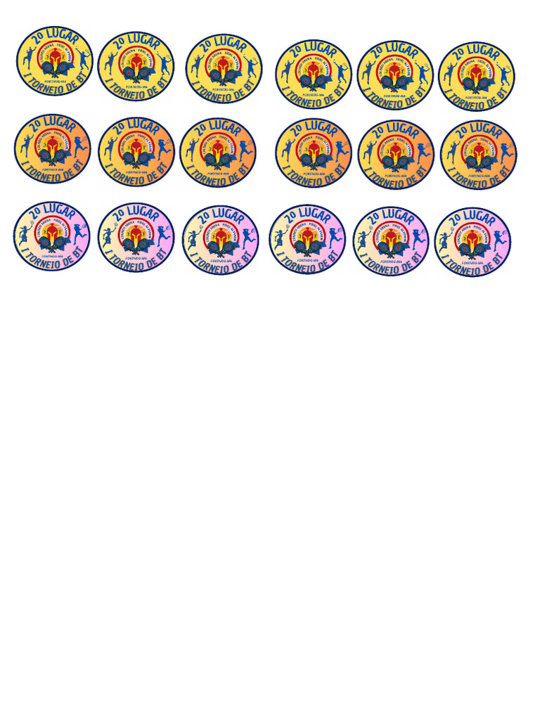 Medalhas Beach Tennis | PDF