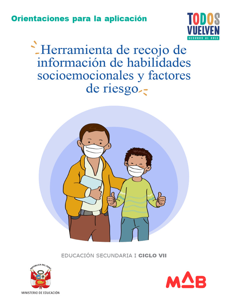 Secundaria - Ciclo VII - Orientaciones para Aplicación | PDF | Las emociones | Empatía