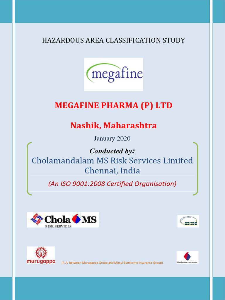 HAC Report of Megafine Pharma (P) LTD, Nashik | PDF