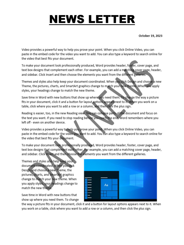 News Paper | PDF | Page Layout | Document
