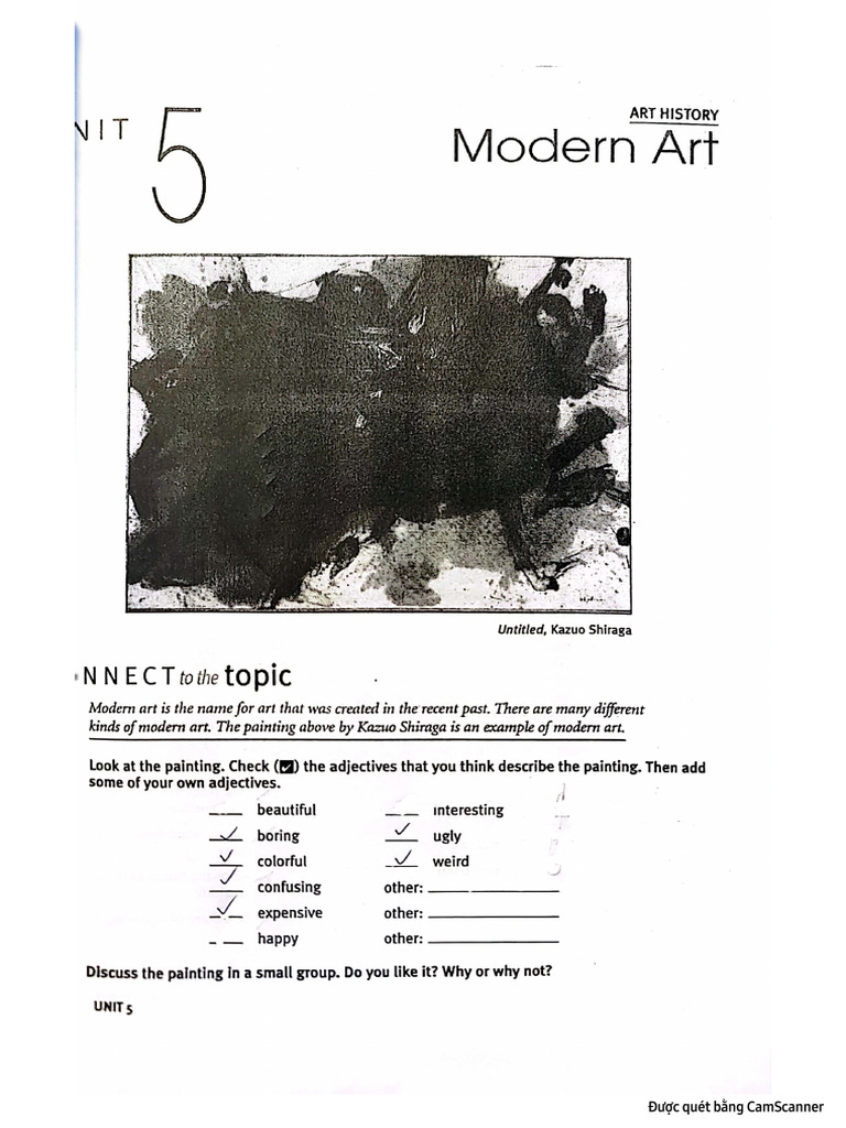 Week 4 Unit 5 Modern Art | PDF