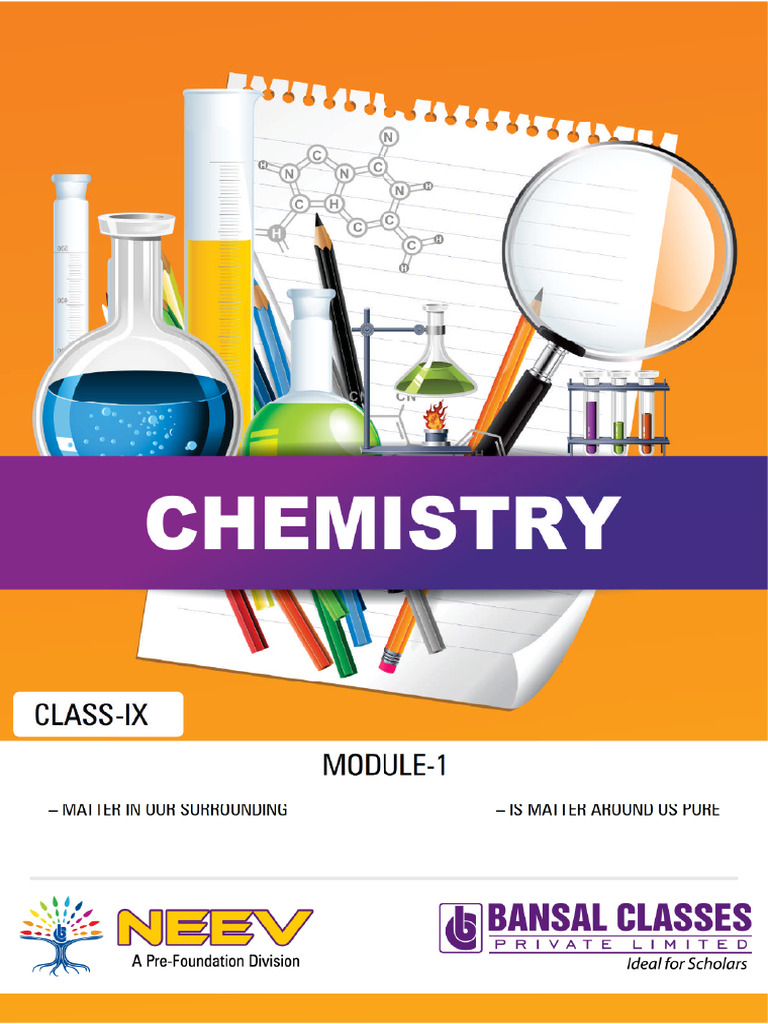 03 - Chem - 1 - 2 - 9th - Book-1 | PDF