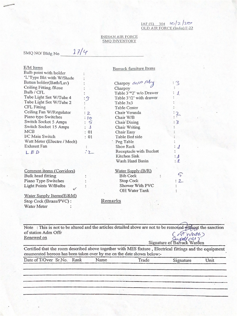 Room Allotment | PDF