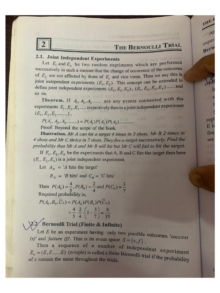 Bernoulli's Trial | PDF