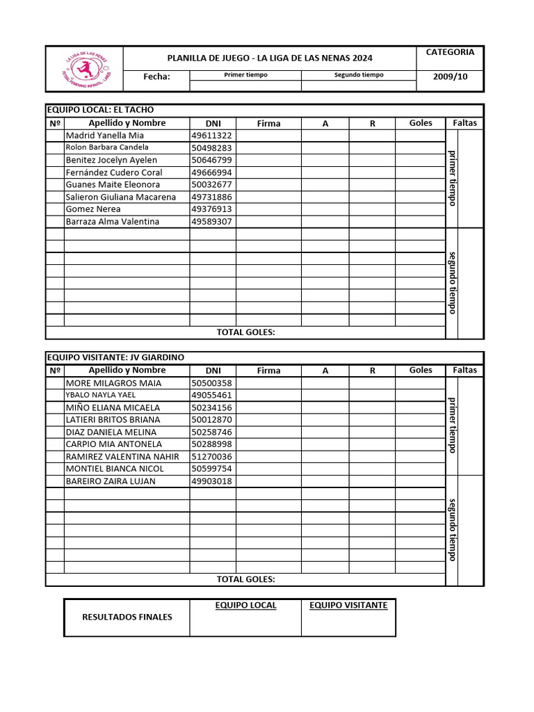 El Tacho - JV Giardino | PDF