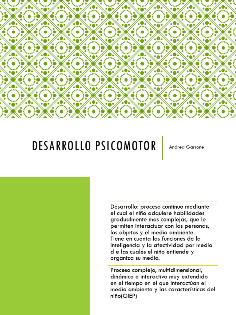 Desarrollo psicomotor | Descargar gratis PDF | Teoría de apego | Comunicación