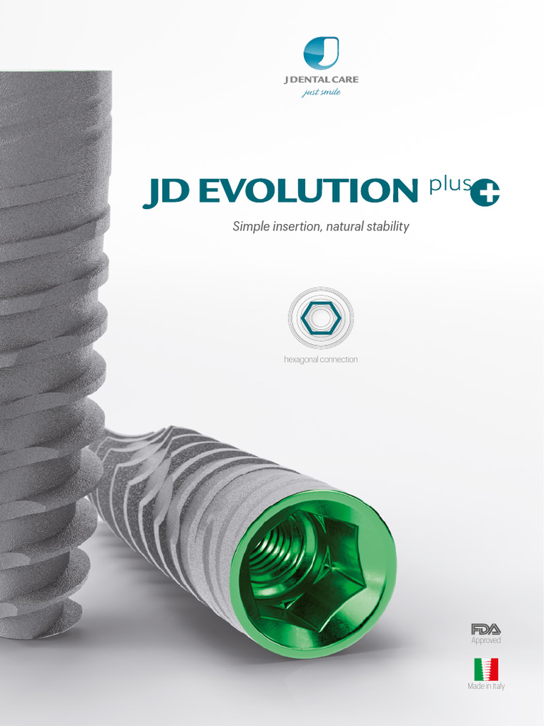 JDEvolution Plus Product Catalogue | PDF | Dental Implant | Dentistry Branches