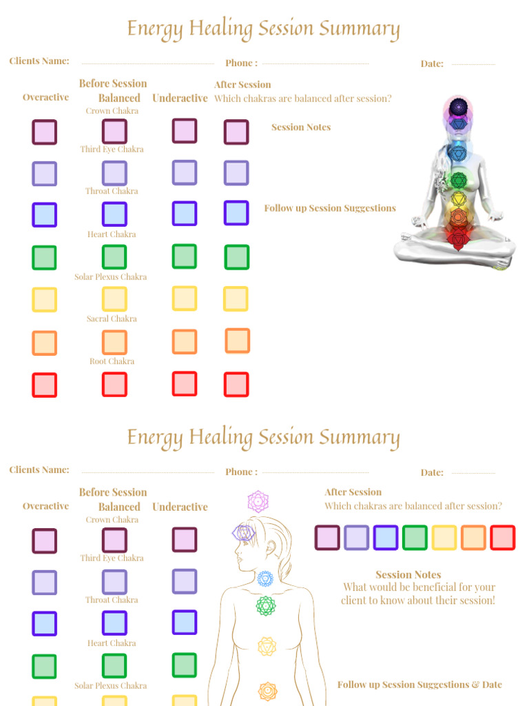 ReikiEnergyhealingSessionforms-Karma Gaia Free Gift | PDF | Chakra ...