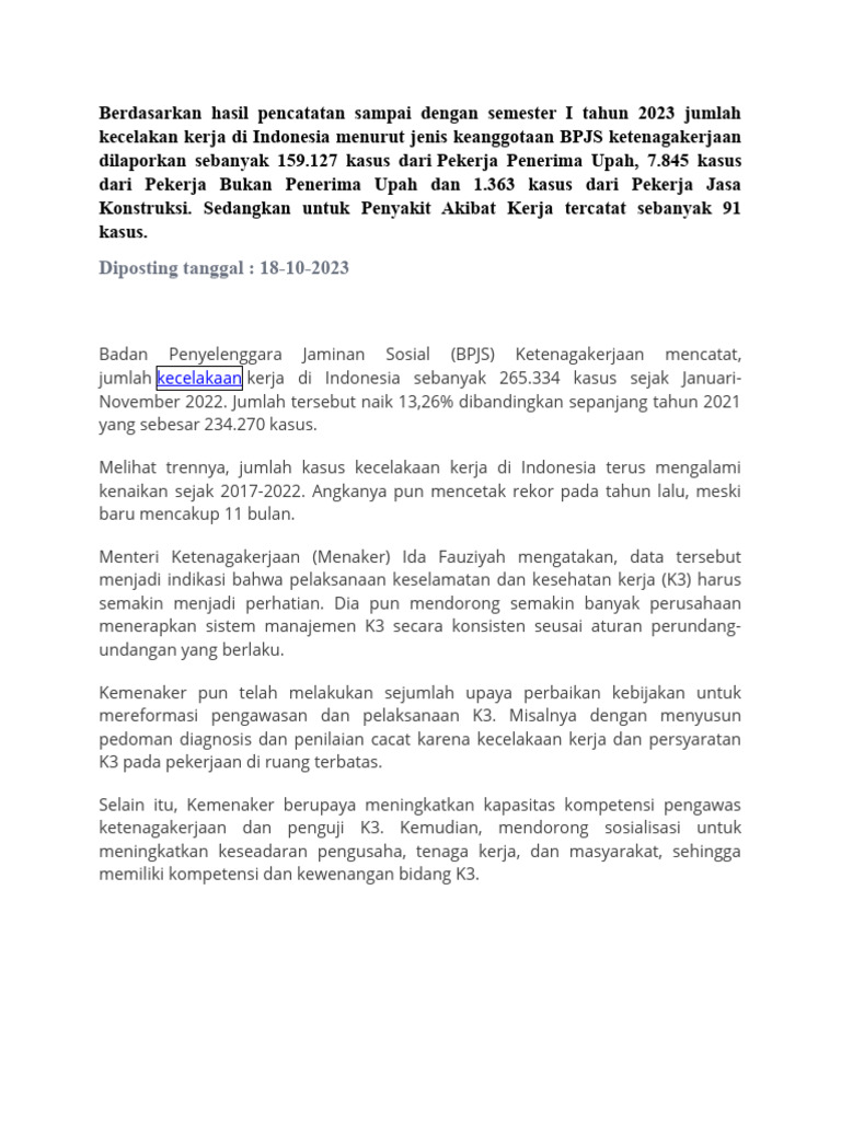 Data Laporan PAK KAK 2023 | PDF