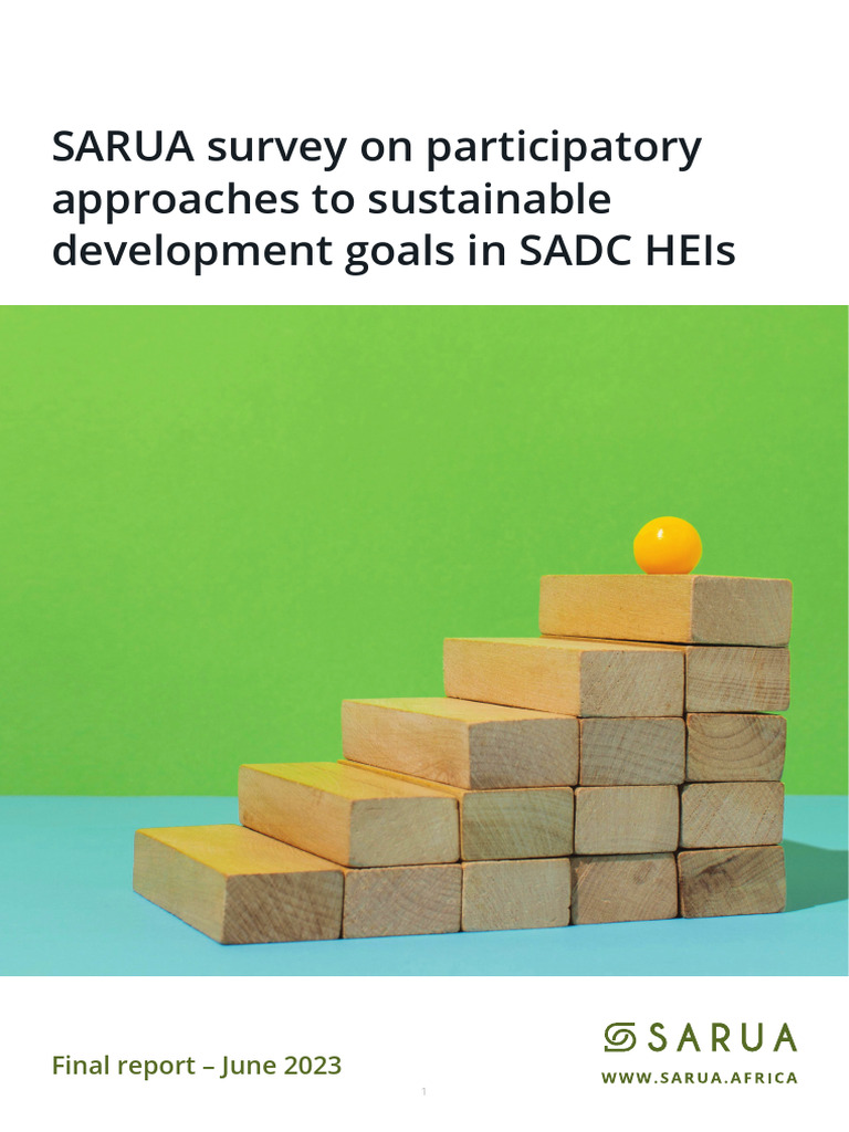 SARUA-survey-on-PAs-to-sustainable-development-goals-in-SADC-HEIs (1) | Download Free PDF ...