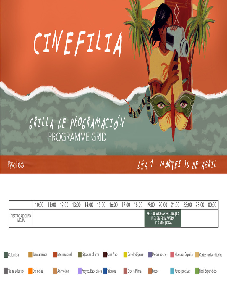 Grilla de Programacion Ficci 63 | PDF