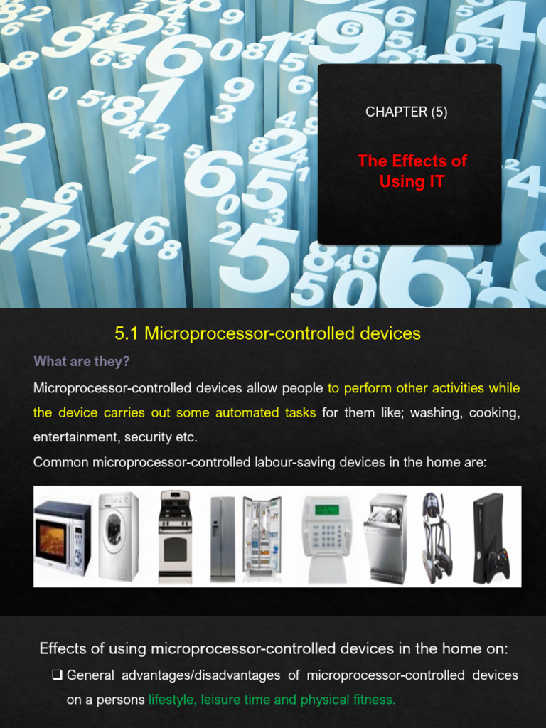 Impact of Microprocessor Devices at Home | PDF | Computer Security ...