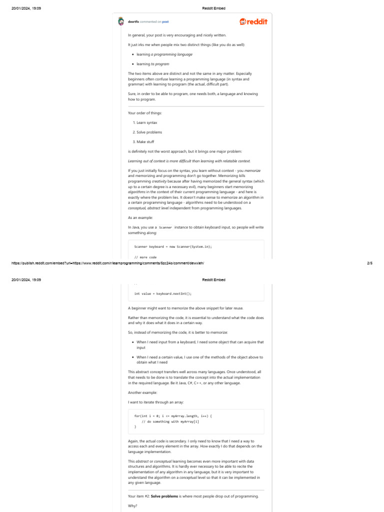 Programming Advice for Beginners | PDF | Programming Language ...
