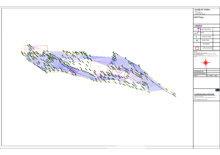 Contour Map | PDF | Cartography | Map