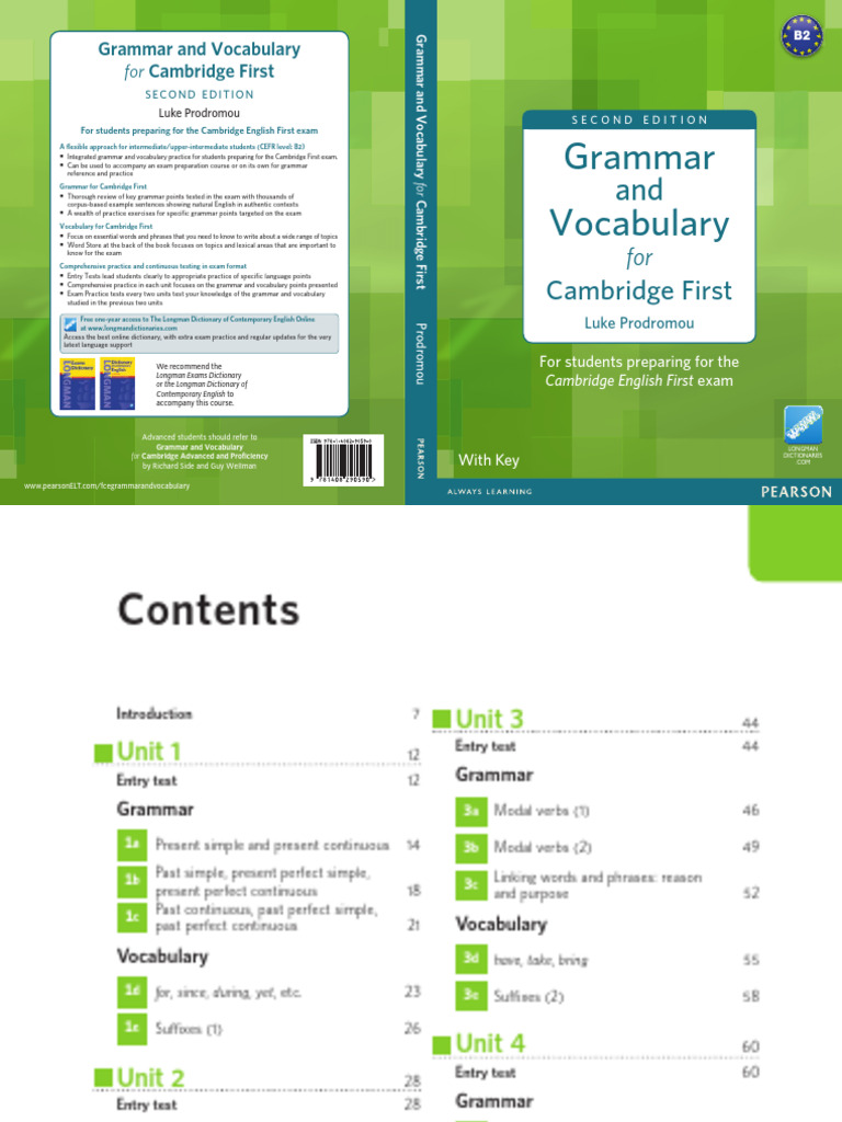 Cambridge First Prep Guide | PDF | Adjective | Adverb