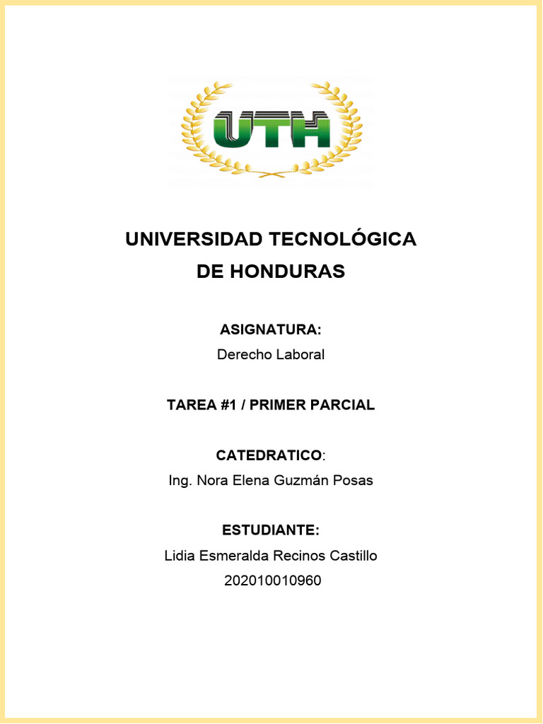 Tarea de Derecho Laboral | PDF | Violación | Derechos humanos