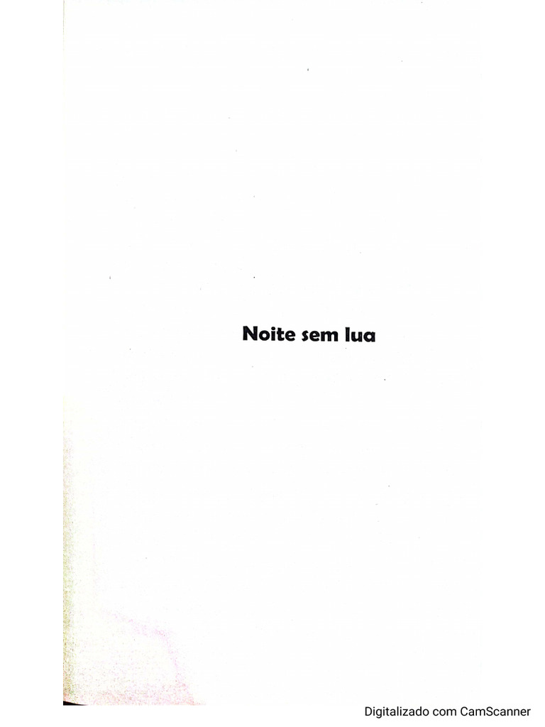 Noite Sem Lua - Eliana Alves Cruz | PDF
