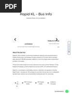 Rapid KL - Integrated Transit Map - MyRapid | PDF | Public Transport ...