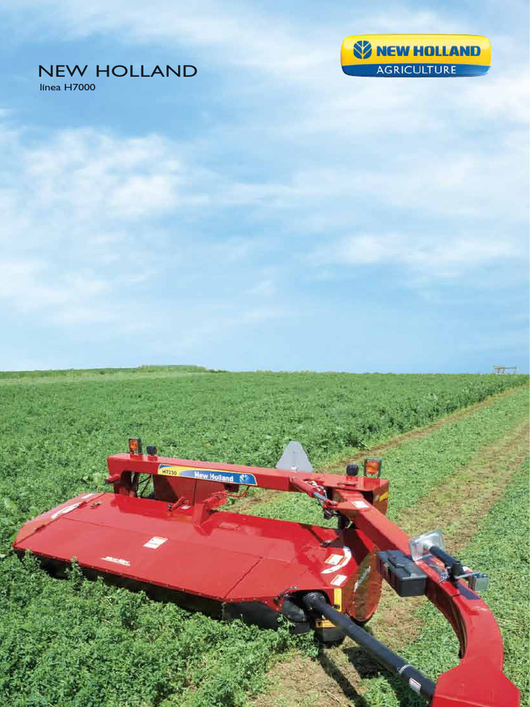 Especificaciones Segadora H7230 New Holland | PDF | Engranaje | Coche