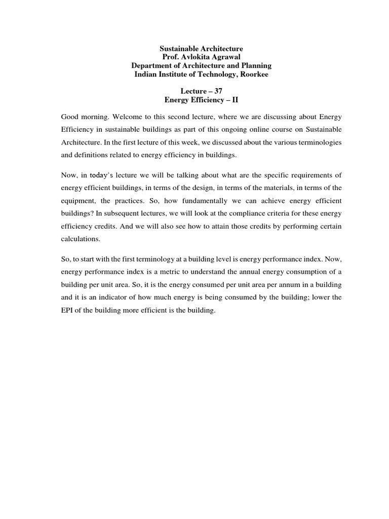 Lec 37 | PDF | Window | Building Insulation