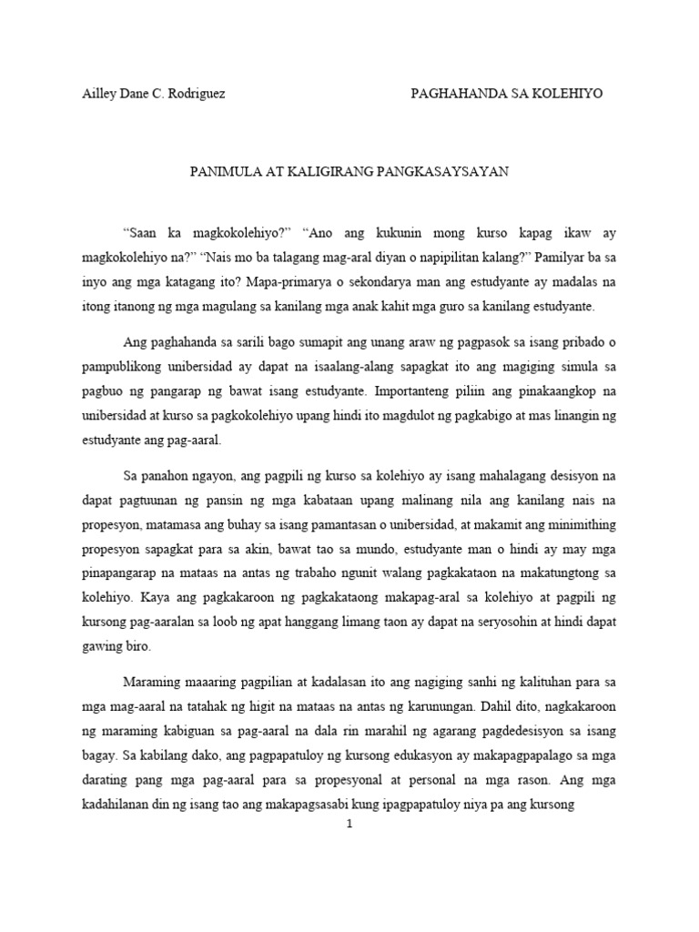 Papel NG Reaksyon | PDF