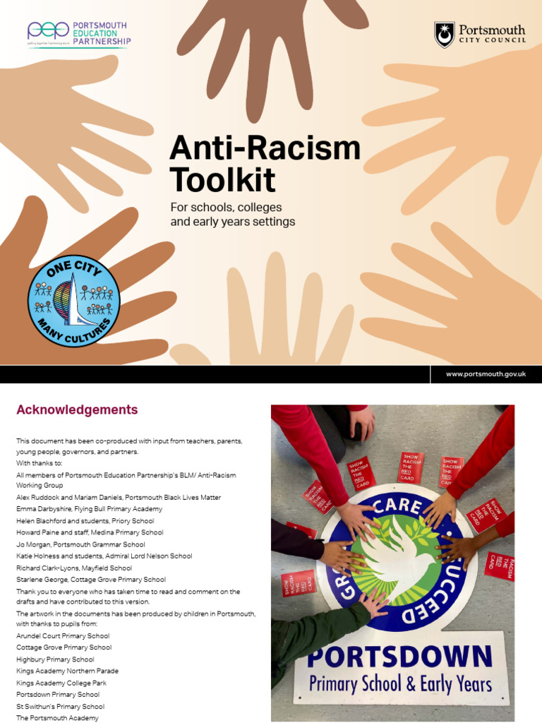 Anti-Racism Toolkit | PDF | Racism | Discrimination & Race Relations