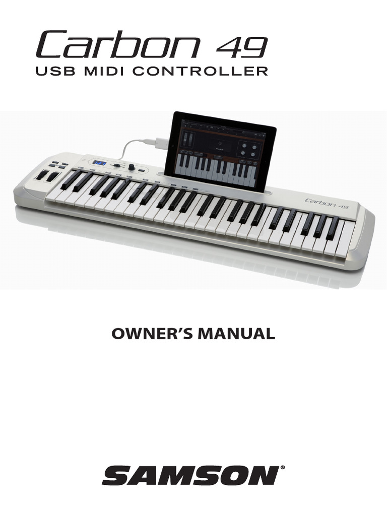 Driver Samson - Carbon49 - Eng | PDF | I Pad | Computer Keyboard