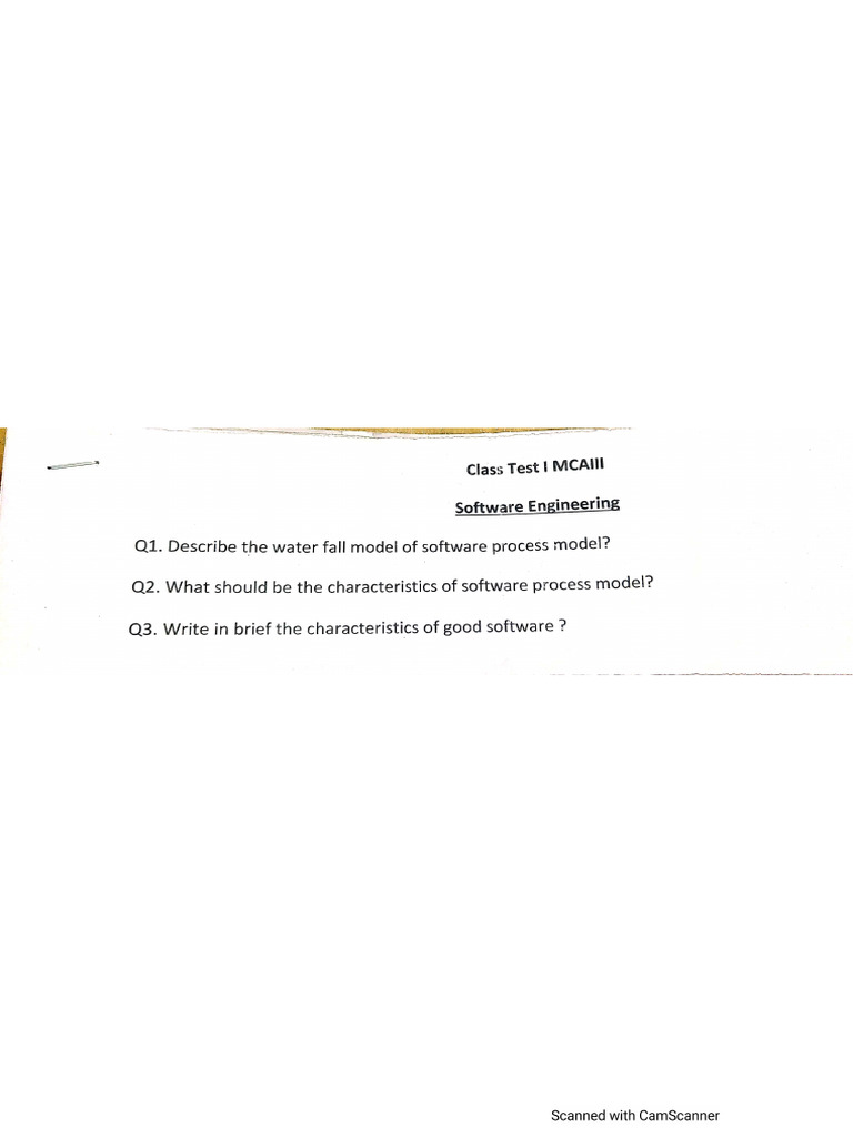 Software Engineering Pyq Pdf