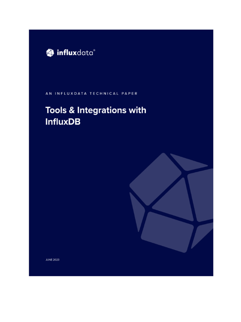 Tools & Integrations With InfluxDB | PDF | Postgre Sql | Information Technology