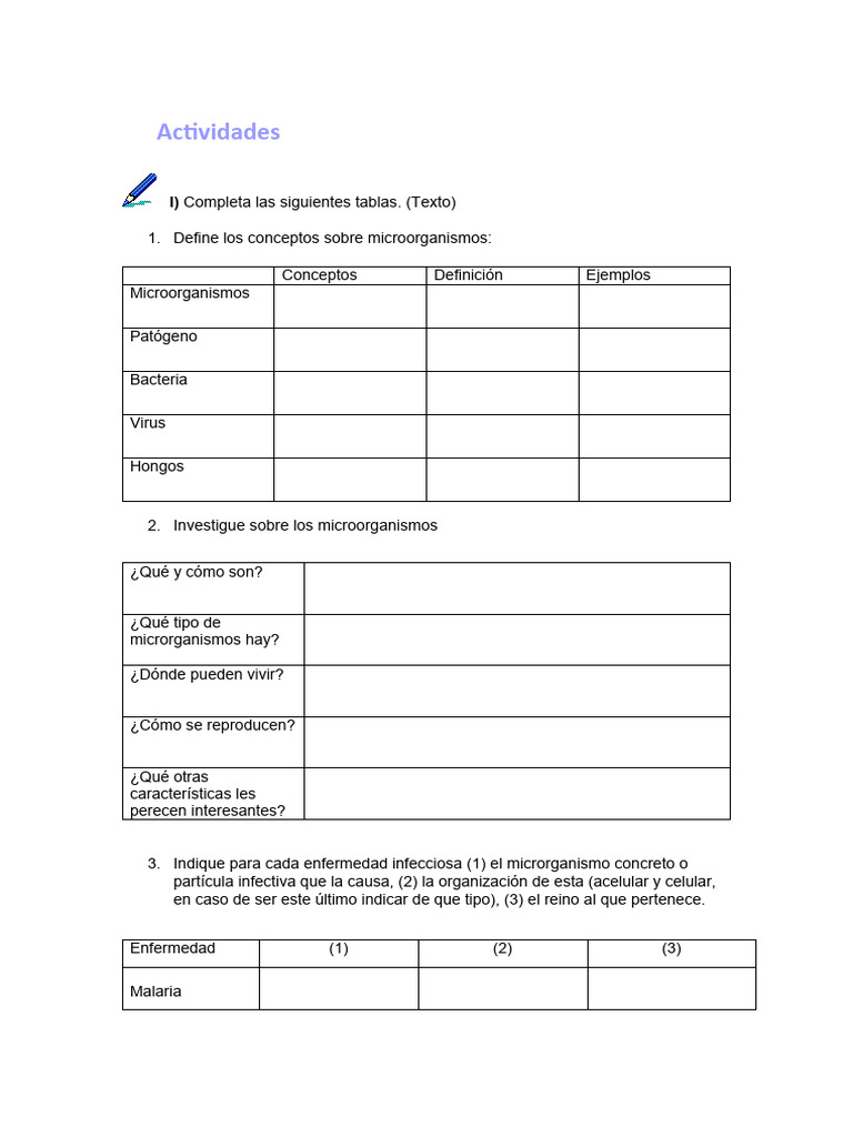 Practica 4to | PDF | Infección | Patógeno