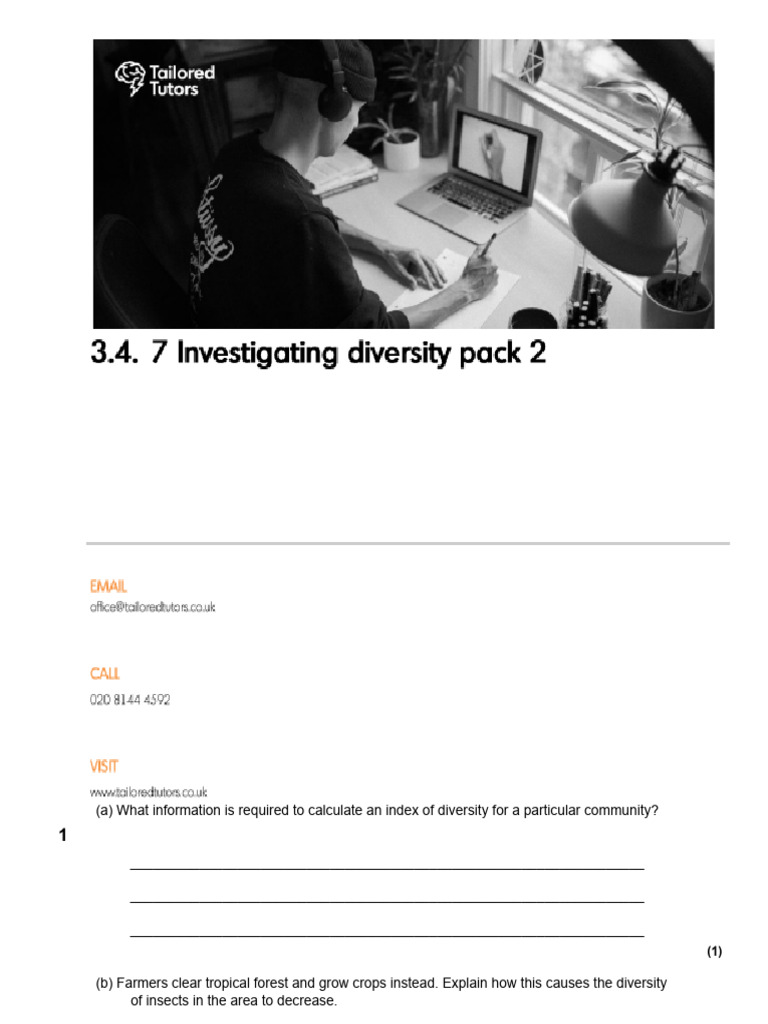 3.4.7 Investigating Diversity Pack 2 | PDF | Haplotype | Hemoglobin