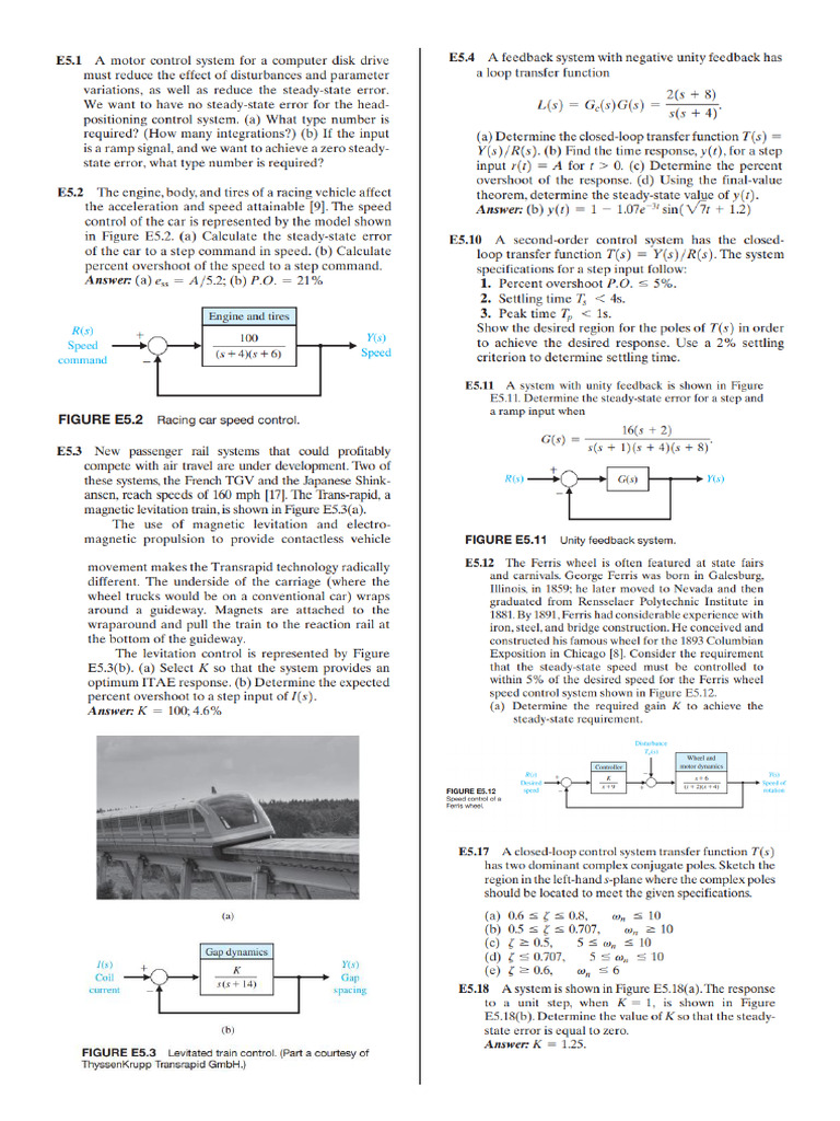 Lista - Capítulo 5 | PDF