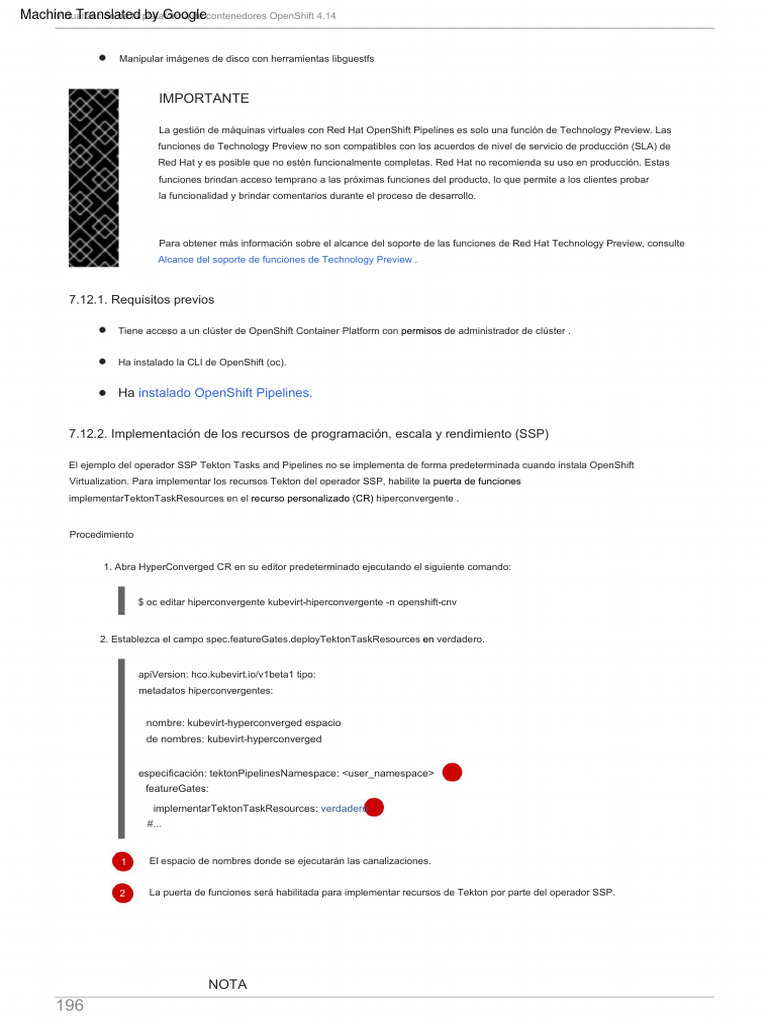 Openshift Container Platform 4.14 Virtualization en Us 200 448 | PDF | Arranque | Máquina virtual