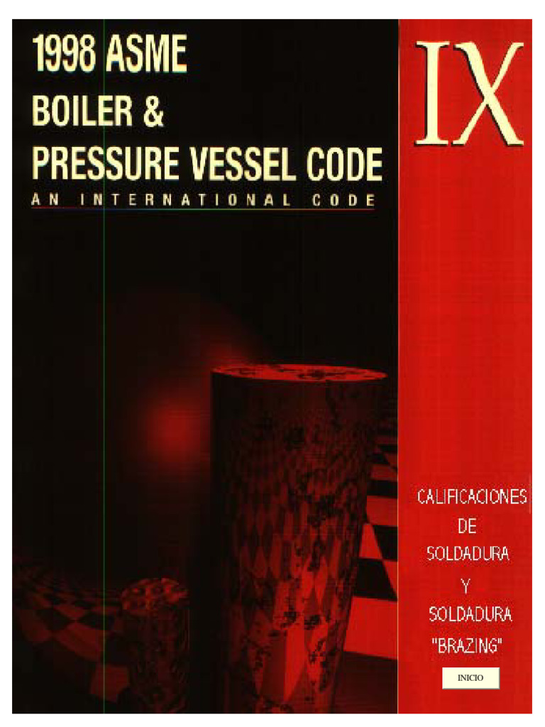 ASME IX en Español | PDF | Soldadura | Construcción