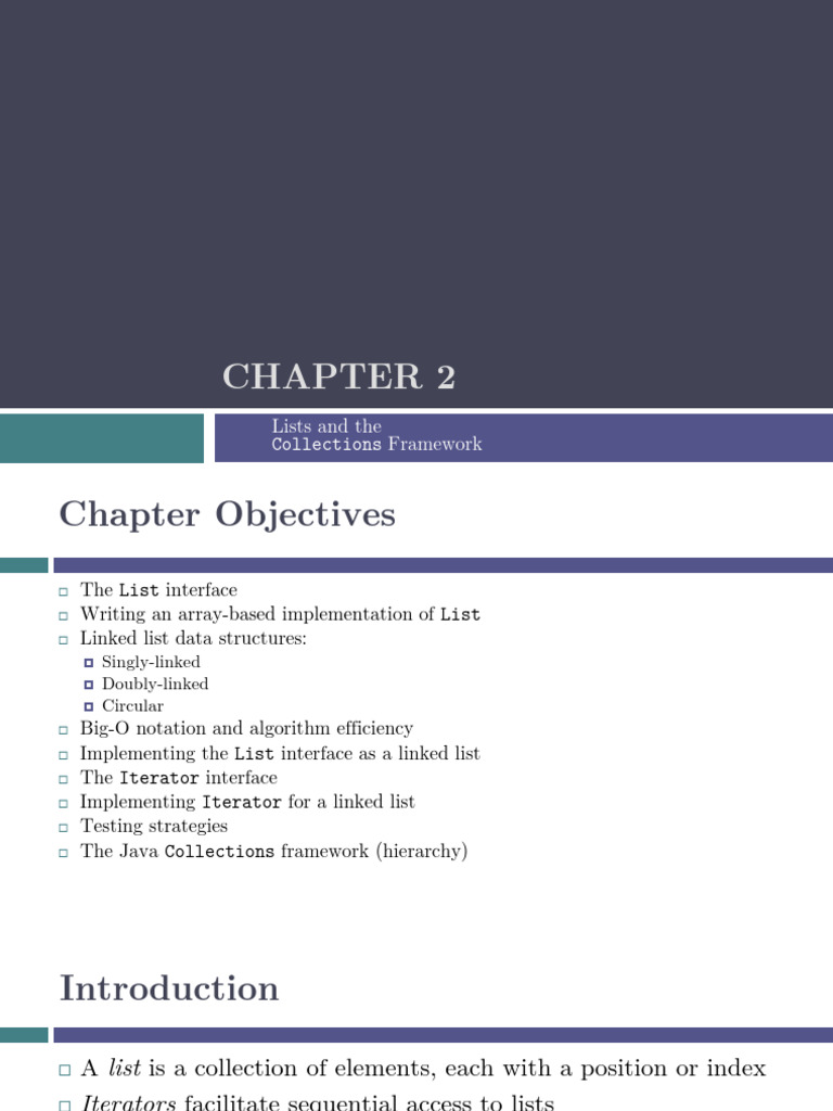Ch02 List Pdf Method Computer Programming Class Computer Programming