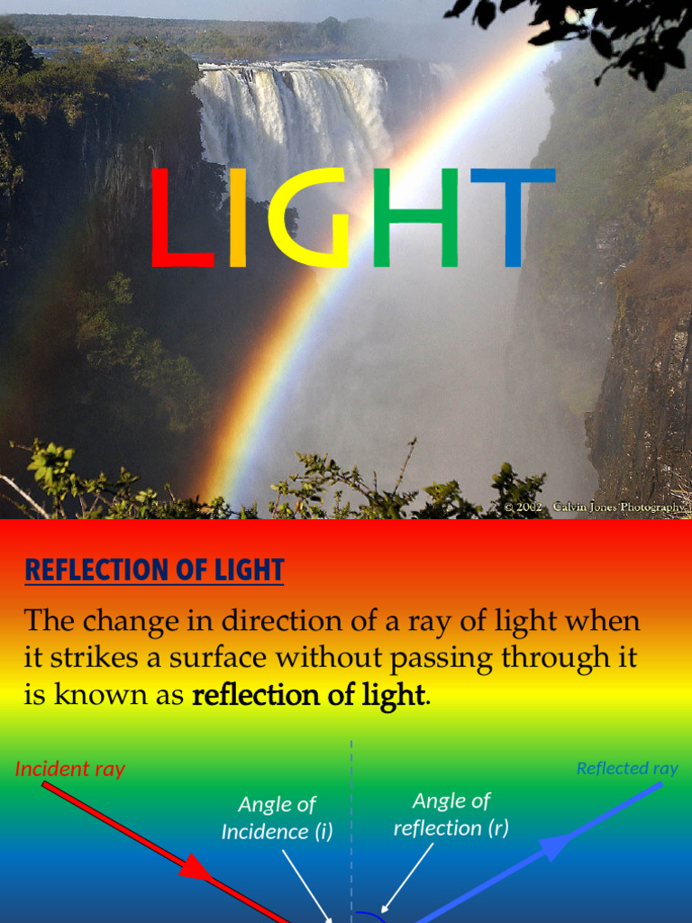 LIGHT | PDF | Refraction | Reflection (Physics)