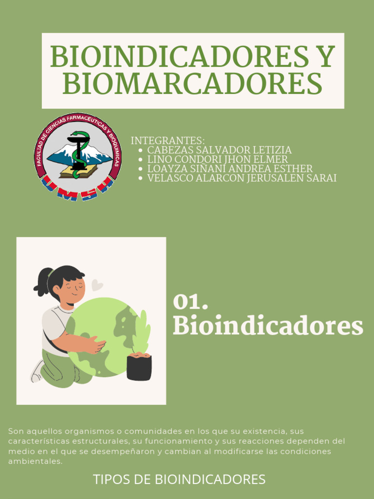 Bioindicadores y Biomarcadores 20240425 135456 0000 | PDF | Entorno ...