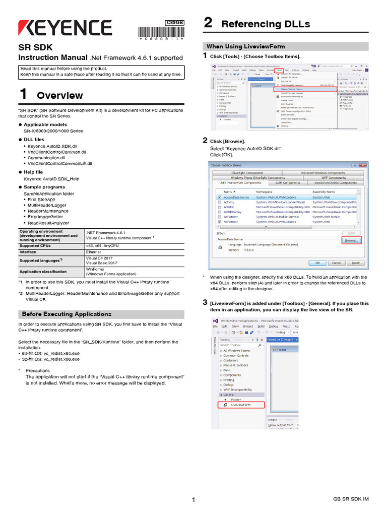 Keyence Sr Sdk Instruction Manual Pdf File Transfer Protocol