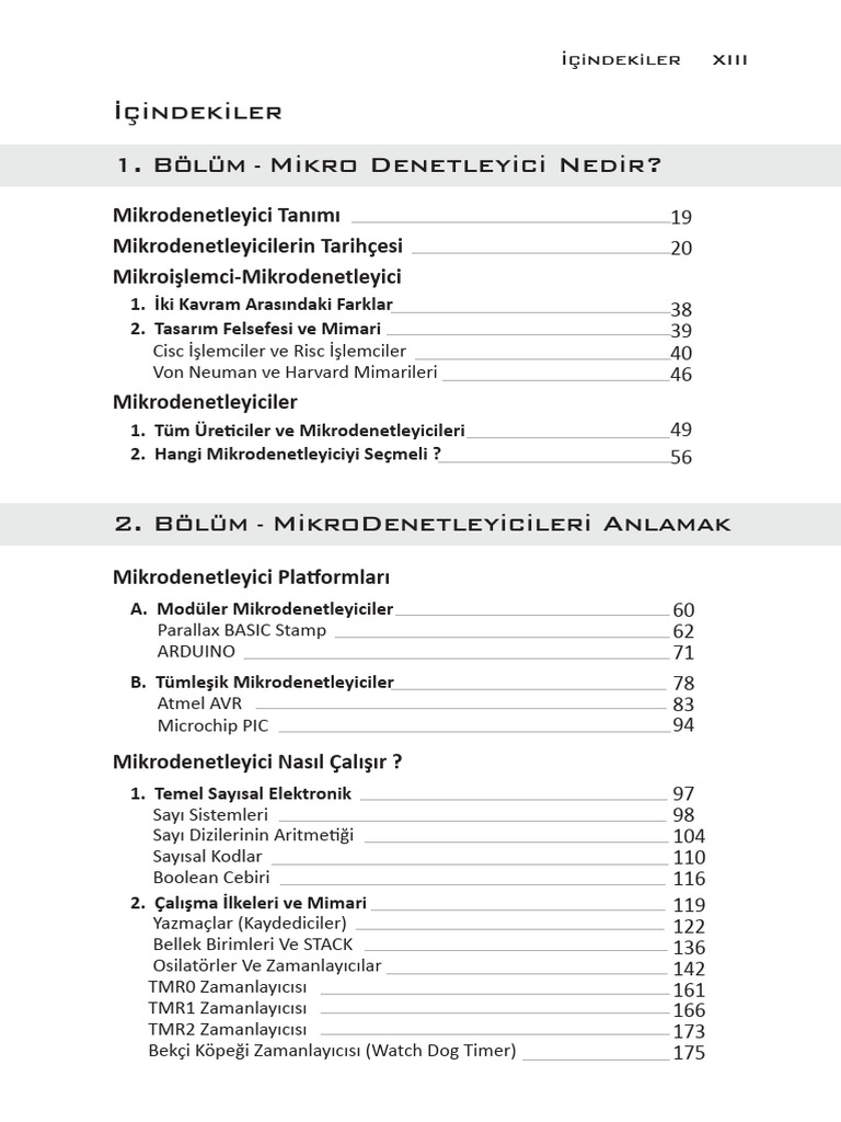 mikro-icindekiler | PDF