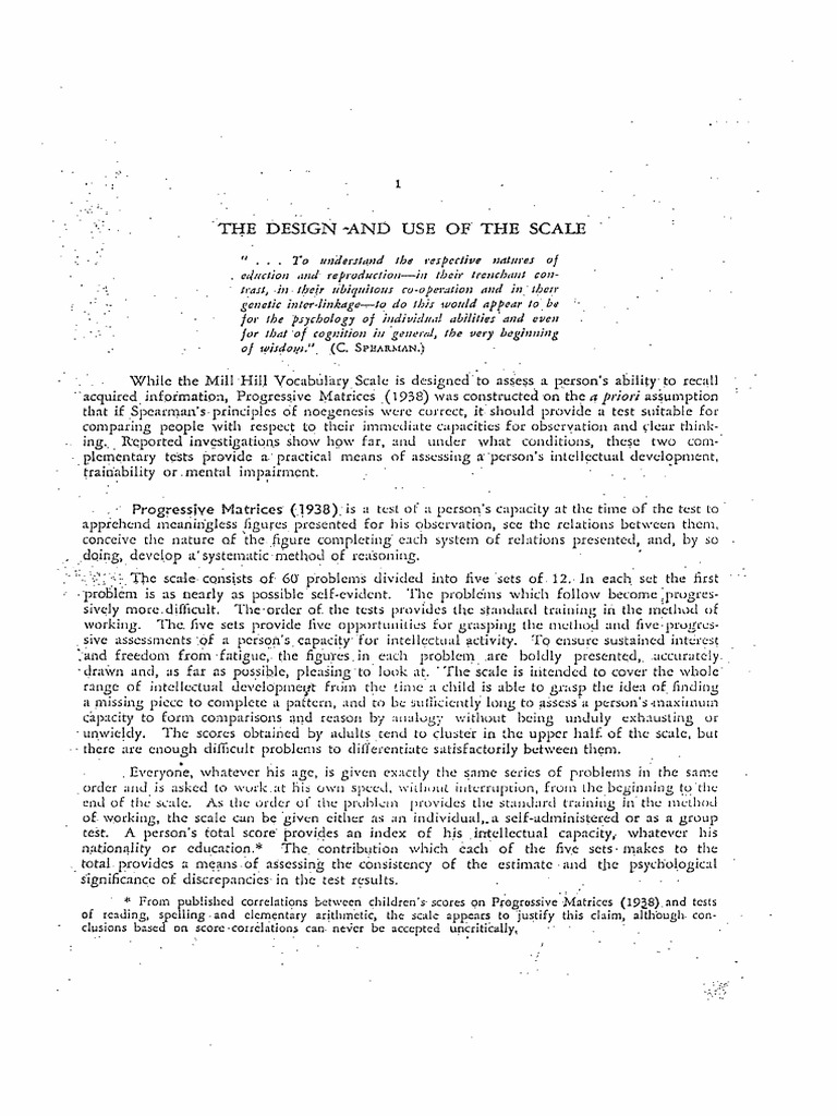 Psy RSPM Manual | PDF | Knowledge | Thought