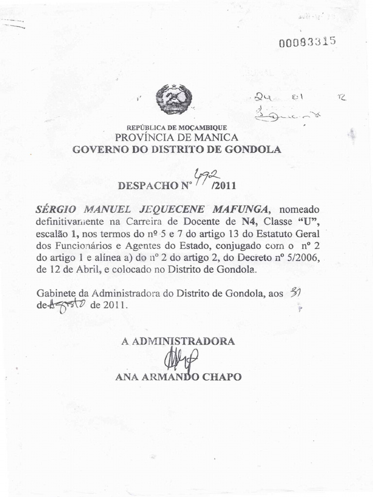 Sergio Mafunga | PDF