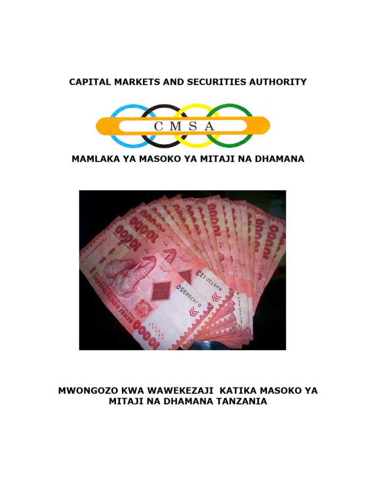 En-1598966778-Mwongozo Kwa Wawekezaji Masoko Ya Mitaji | PDF