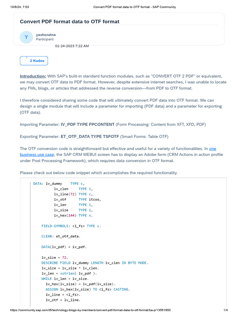 Convert PDF format data to OTF format | PDF | Parameter (Computer Programming) | String ...