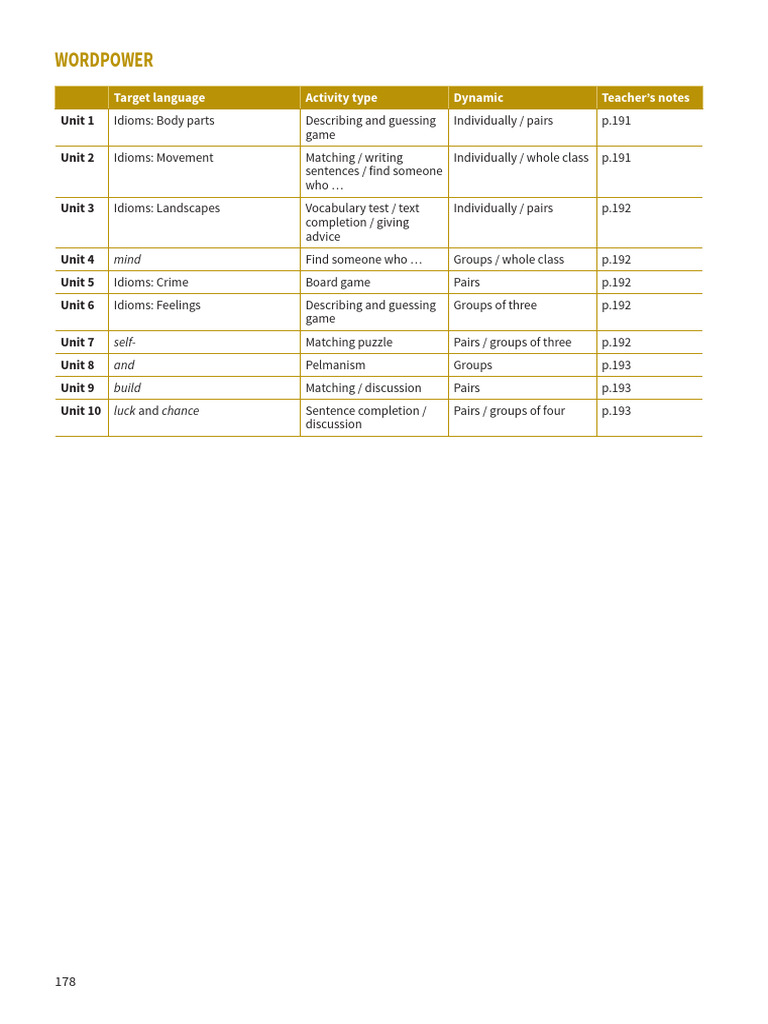 photocopiable activities-part 3 | PDF