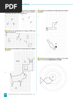 Exercices sur les triangles 6ème corrigés | PDF | Triangle | Triangle