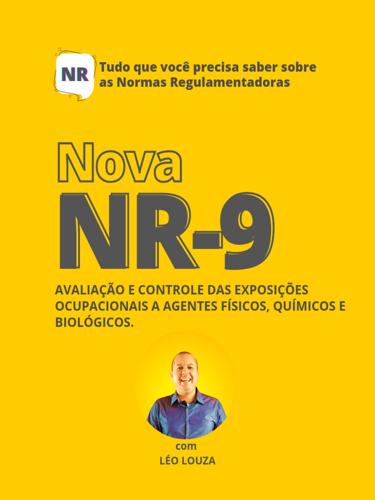 NOVA NR 9 Tudo Que Você Precisa Saber Sobre NR As Normas ...