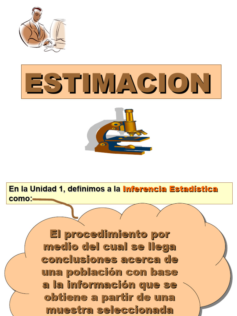 Unidad 5 | PDF | Teoría de la estimación | Estimador