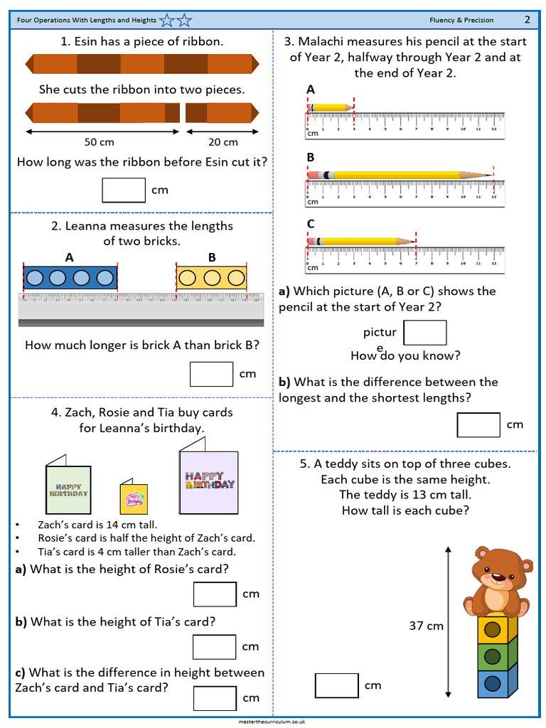 Year 2 Maths Warm Tasks | PDF